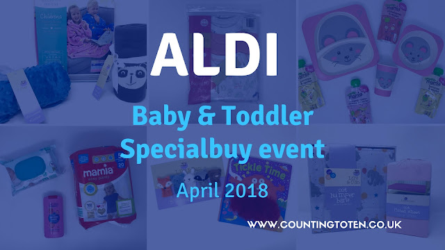 Aldi Baby & Toddler Specialbuy Event April 2018 - Counting To Ten
