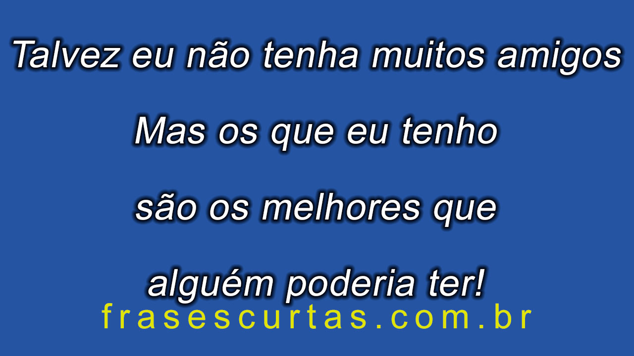 Frases do Dia do Amigo do Facebook - Frase Curta
