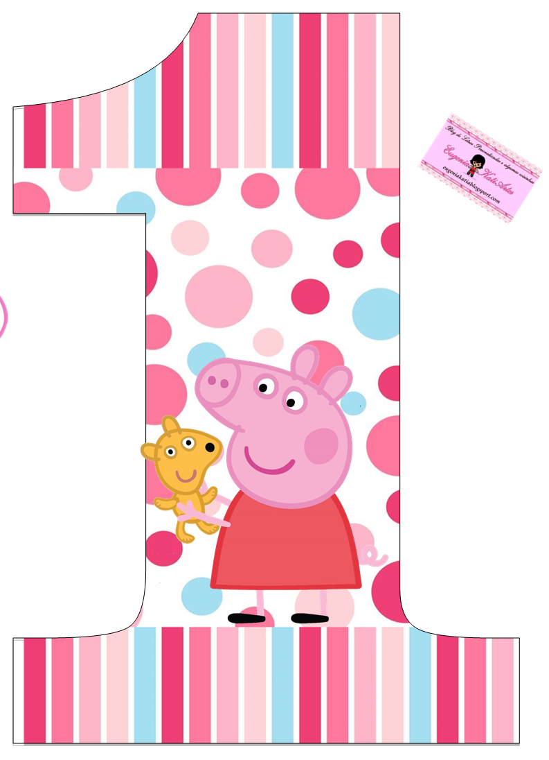 ATELIÊ EDUCAÇÃO INFANTIL: PEPPA PIG NÚMEROS