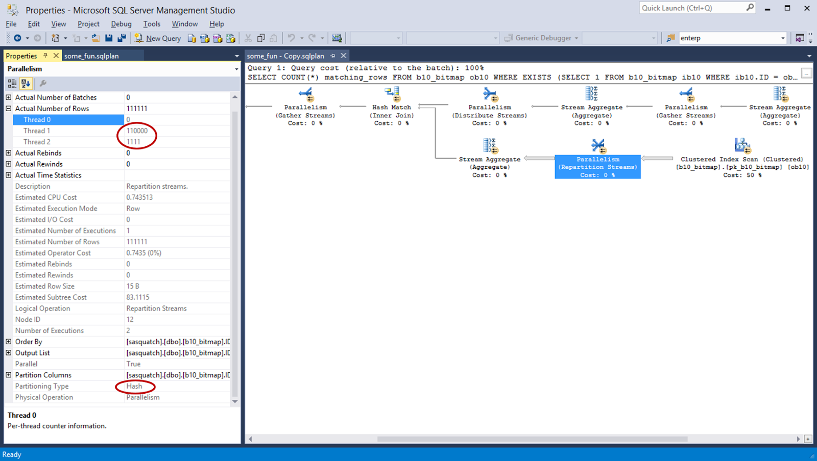 Sql Sasquatch Sql Server Exploring Hash Distribution Of Rows To Threads In Parallel Queries