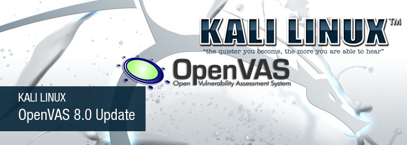 Hướng dẫn cài đặt OpenVAS trên Kali Linux