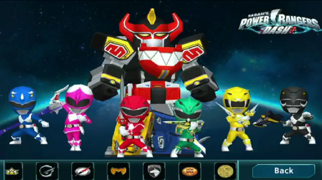 Fusion Games: Power Rangers Dash Mobile Game