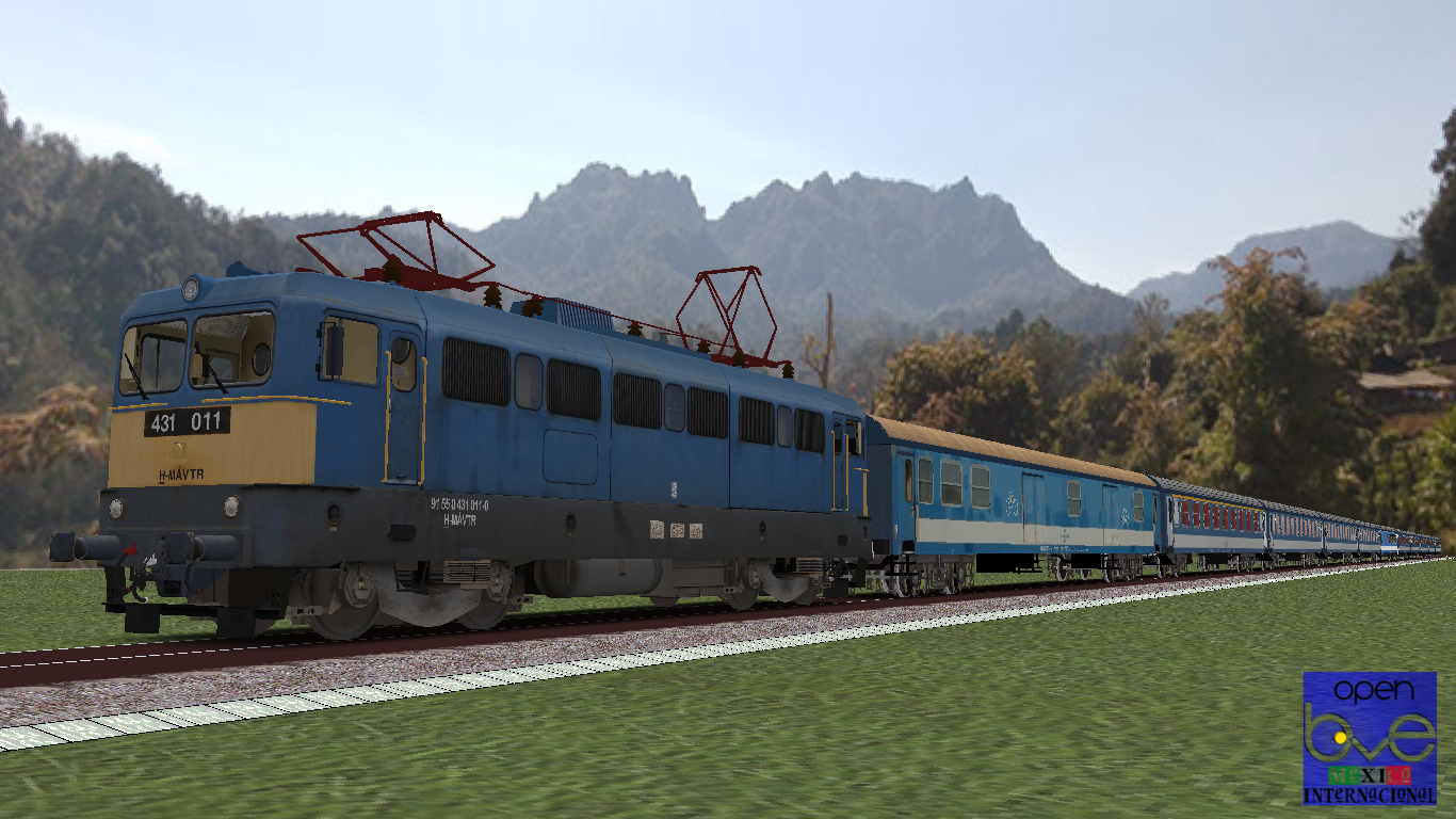 Openbve Mexico International Passenger Trains: Expreso MAV Utasellato