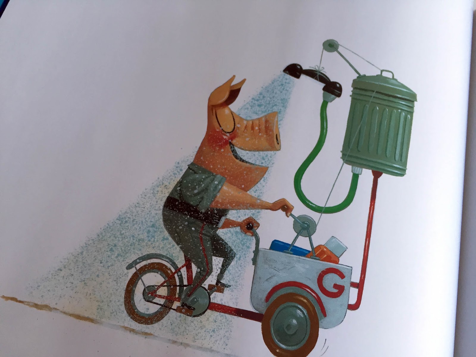 The Bookworm Baby: Gus's Garage