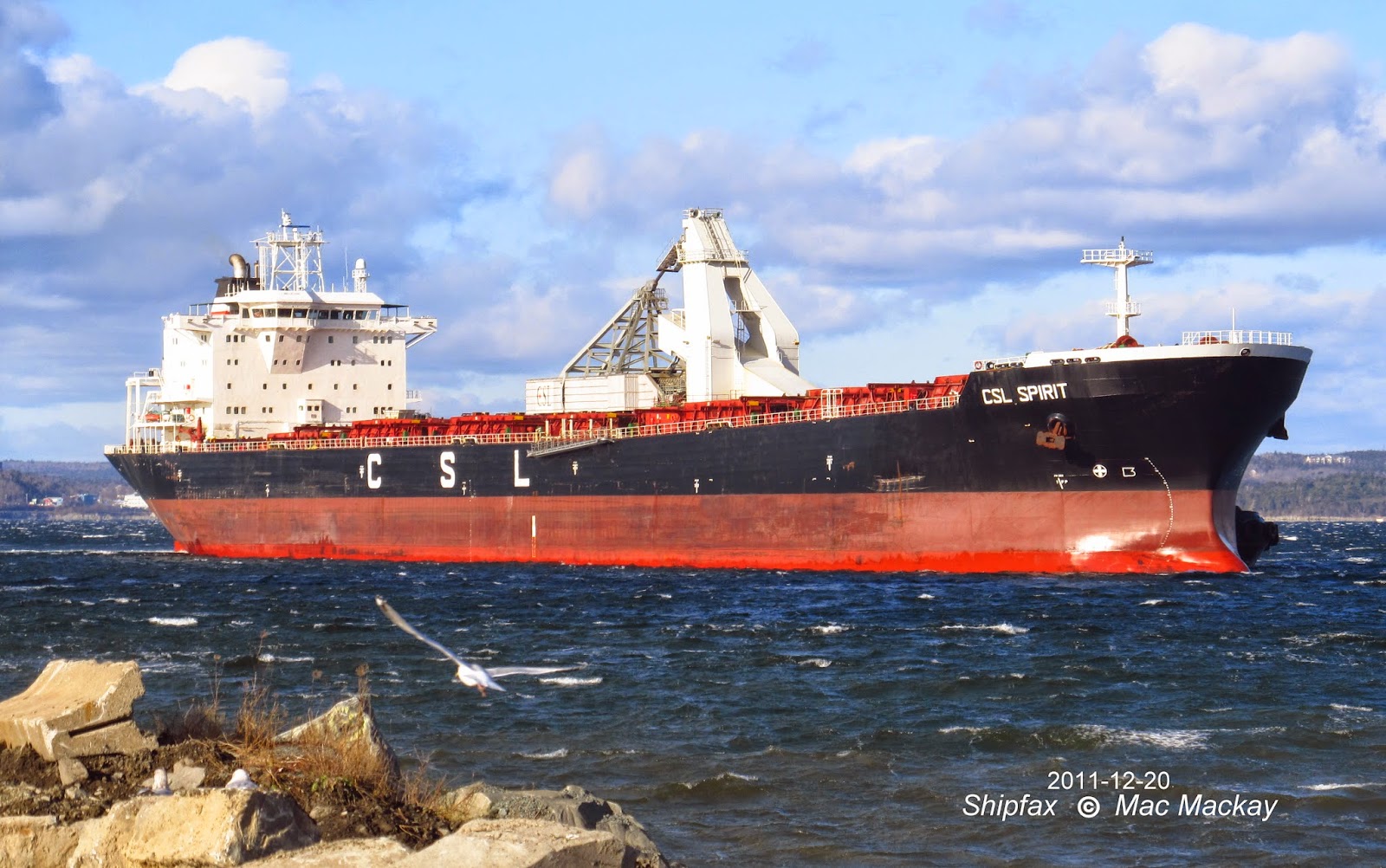 Shipfax: CSL Spirit - back again (updated)