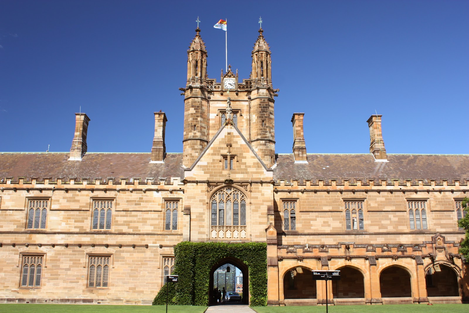 Sydney - City and Suburbs: Camperdown, University of Sydney, Main Building