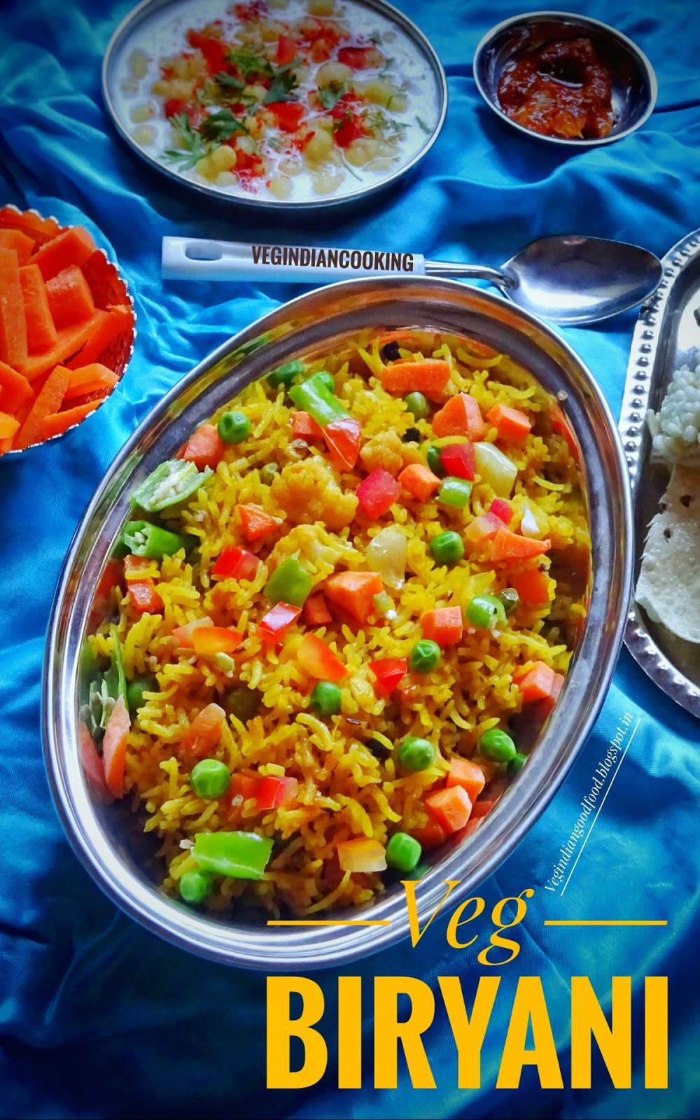 Veg Indian Cooking: Veg Biryani Recipe