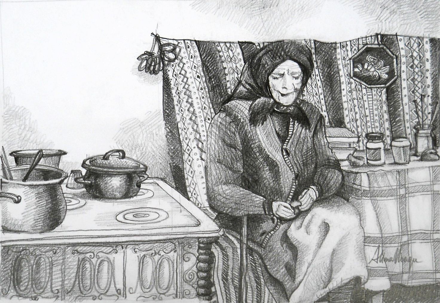 Paşi spre Înviere: Dor de bunica