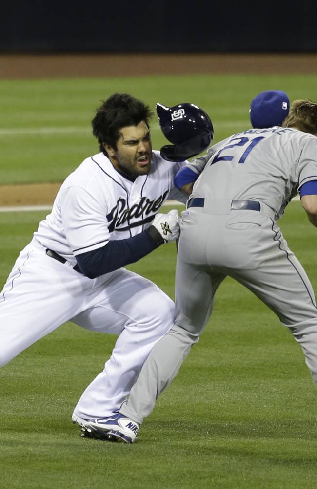 XM MLB Chat: Brawls on field in San Diego v Dodgers, brawls in stands ...