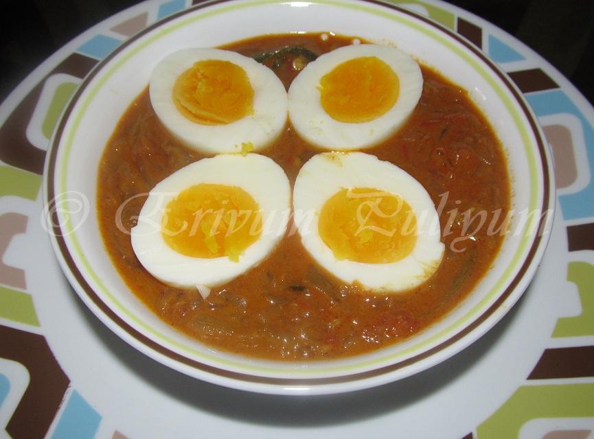 Erivum Puliyum: Kerala Style Egg Curry | Nadan Mutta Curry