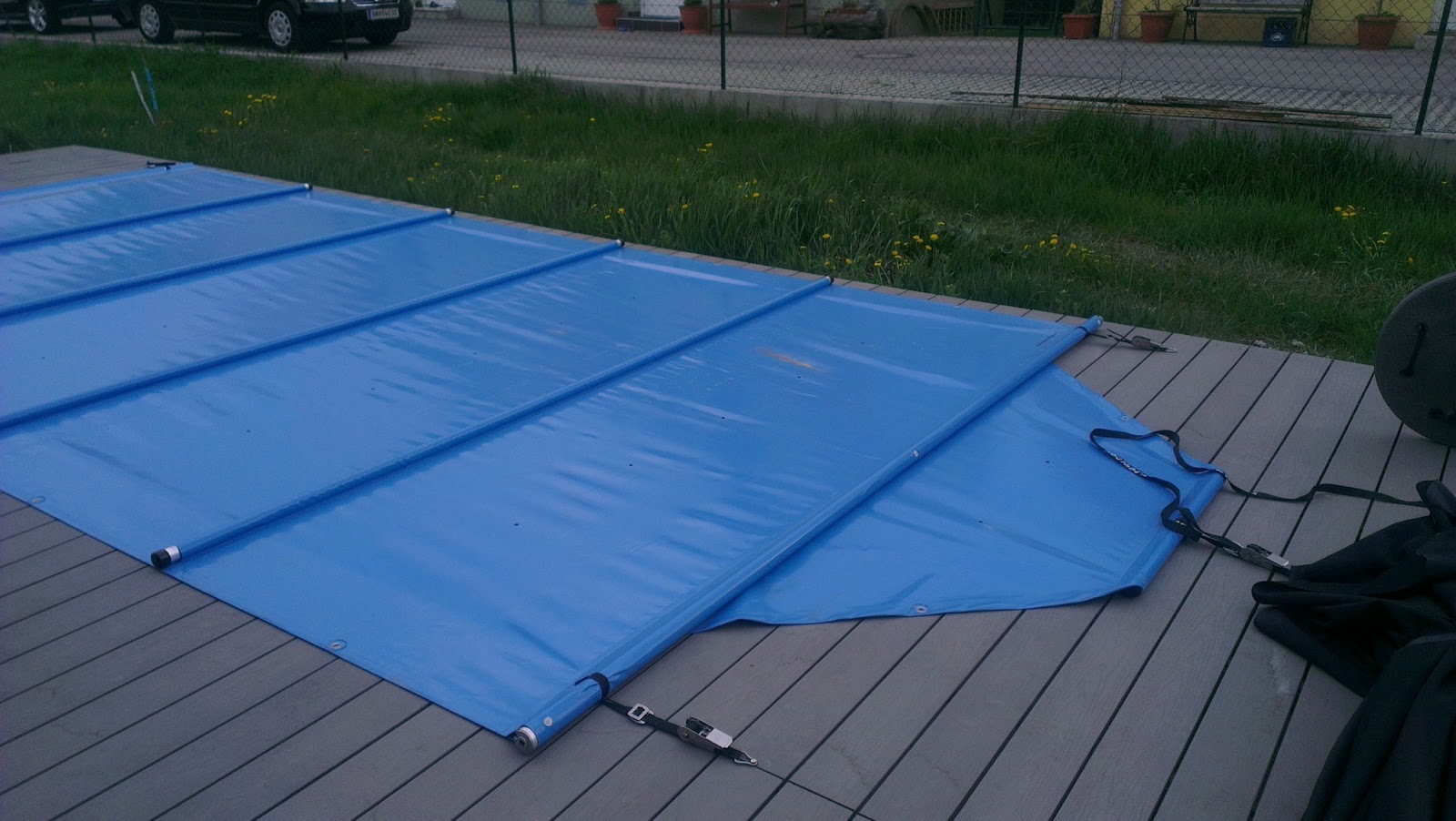 Plane für poolabdeckung