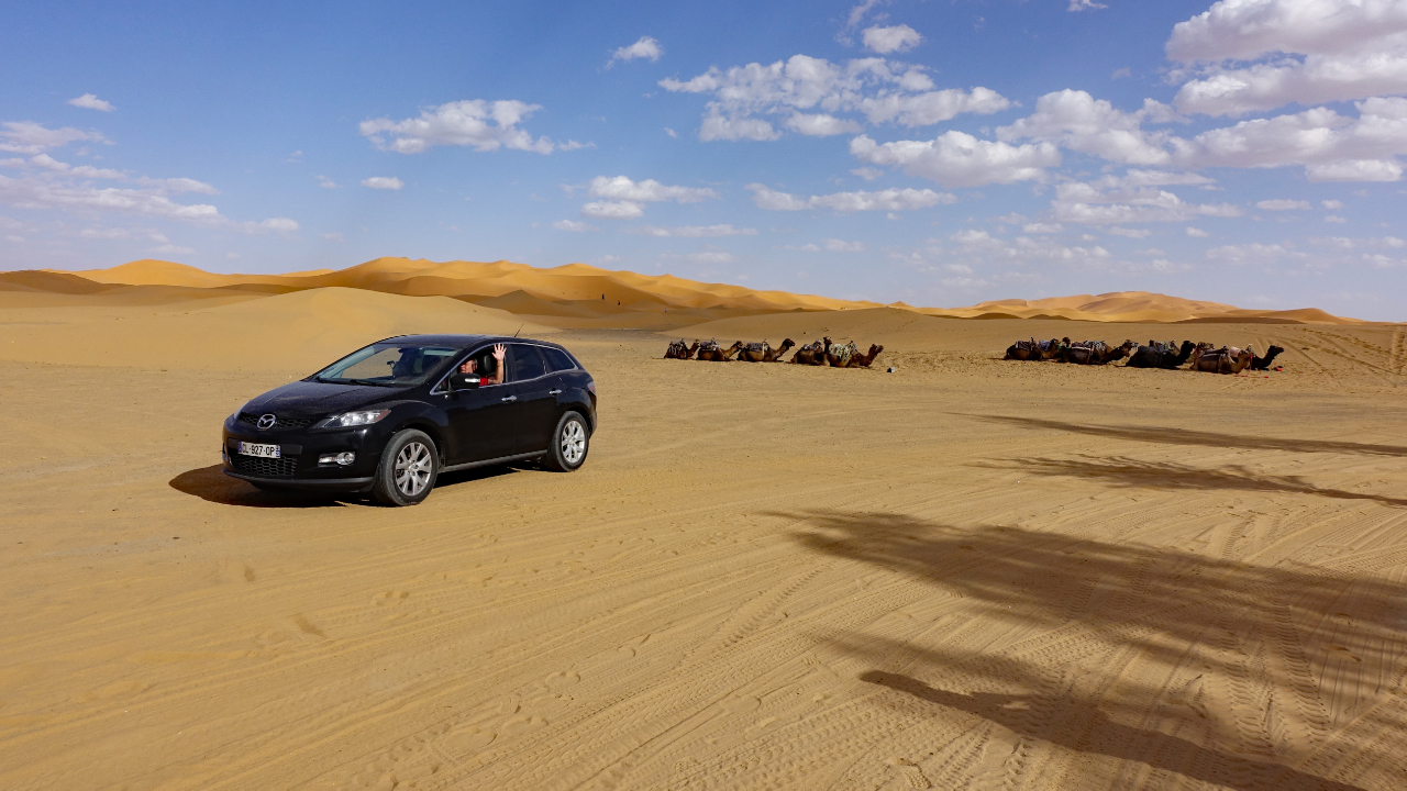 Tandem en Europe: Désert du Sahara, regs et ergs