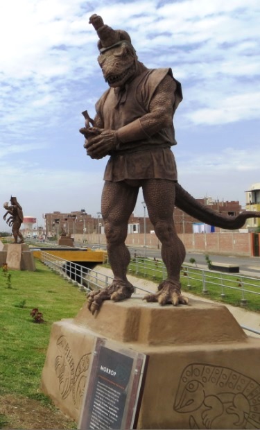 Fotos e Imágenes del Perú: Hombre Iguana Mochica