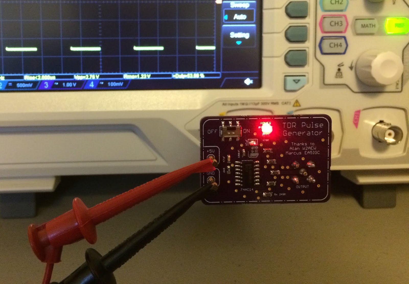 The Sync Channel Blog: TDR Pulse Generator (SMT Version)