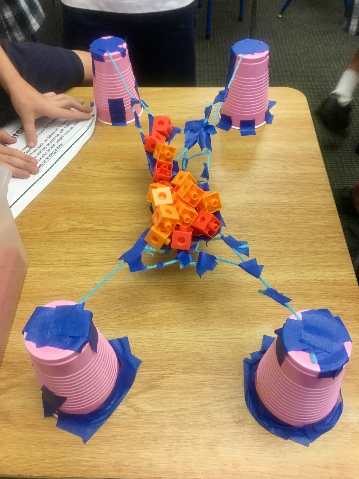 Miss Kelly's First Grade Friends: STEM Spider Web Bridges