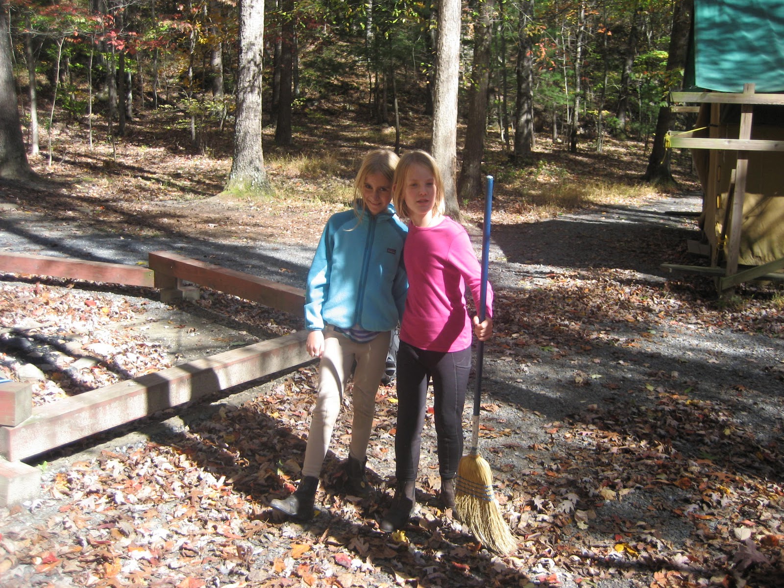 Girl Scouts: Fall Camping at Camp May Flather- 2011