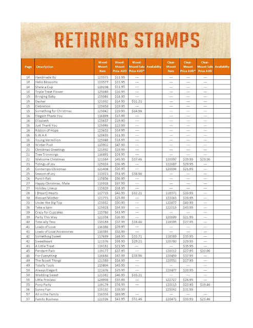 Stampin' with U: Stampin Up - 2011-2012 Retired Stamp Sets