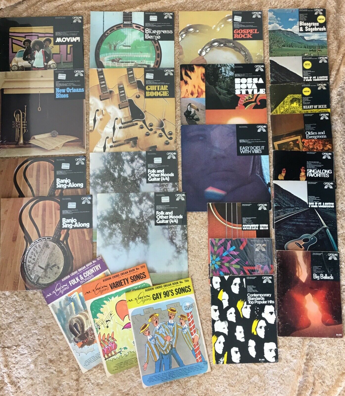 MATRIXSYNTH: Vintage Optigan Light Organ LOT - Many Original Discs ...