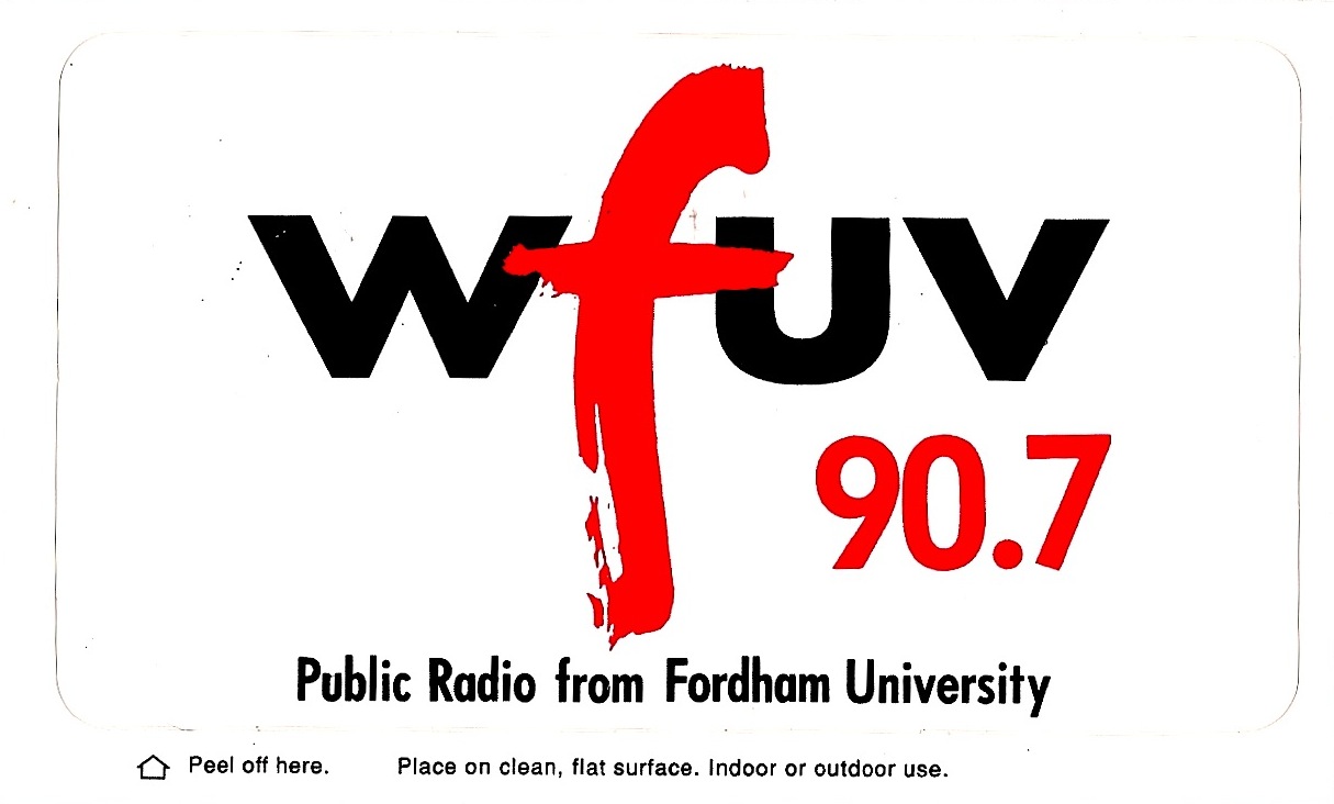 Radio Sticker of the Day: WFUV