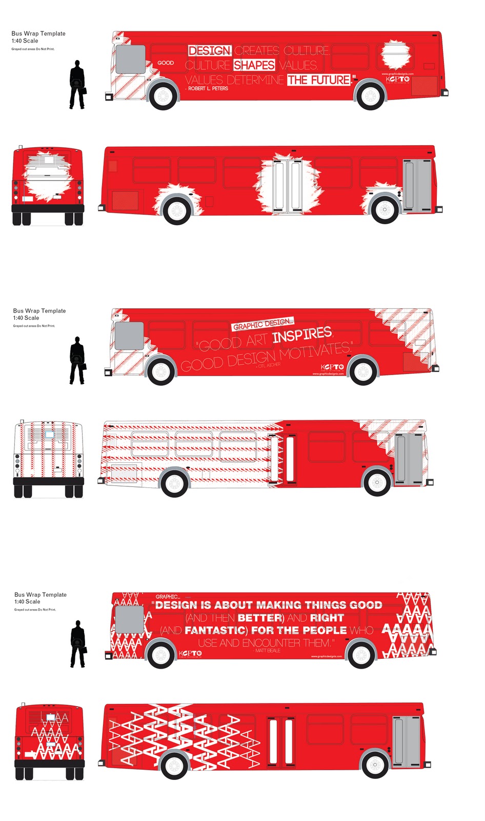 Eli Sebastian Brumbaugh: Typographic Campaign - Buses & Billboards ...