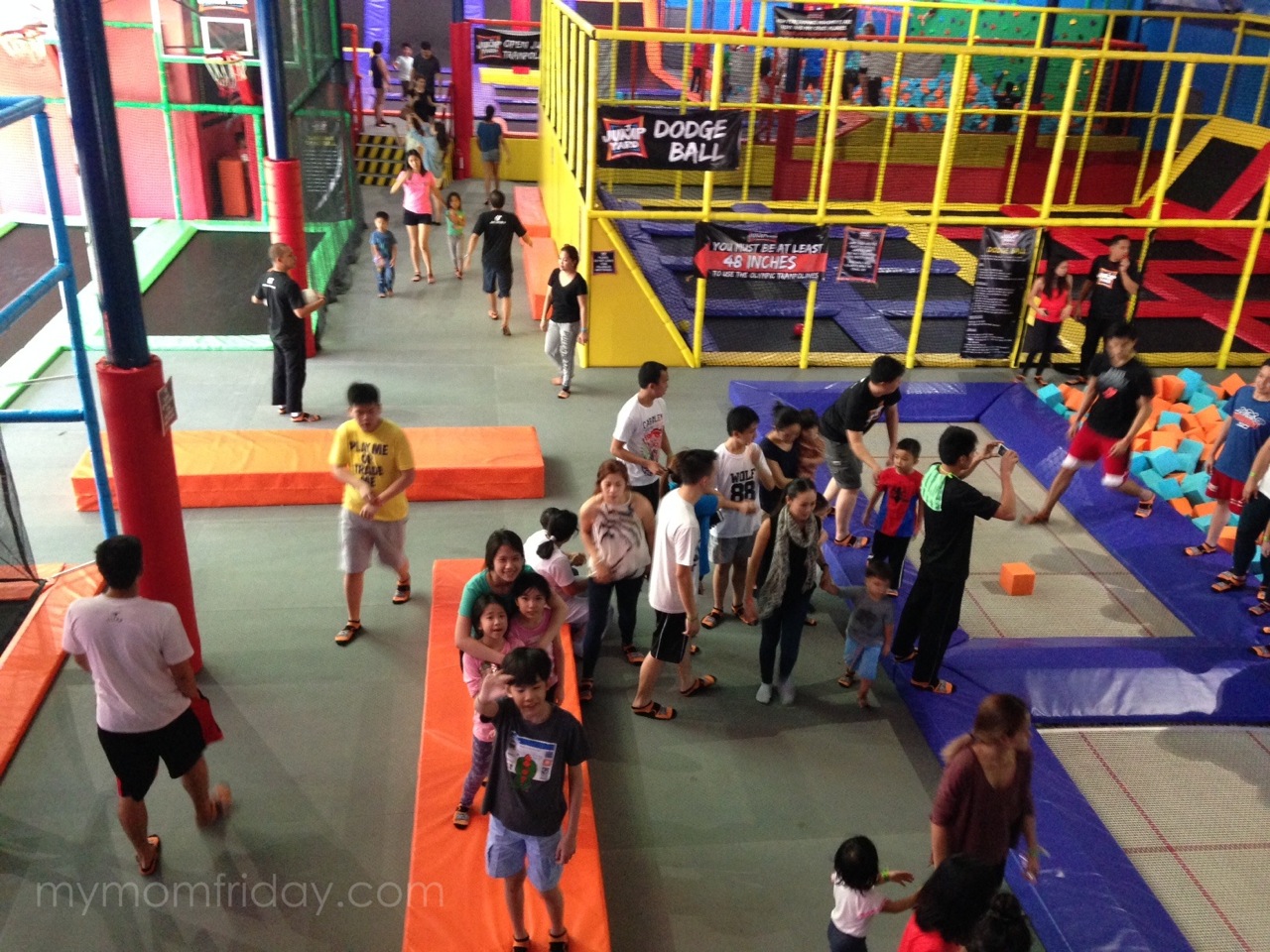 My Mom-Friday: Jump Yard Indoor Trampoline Park Opens in Frontera Verde ...