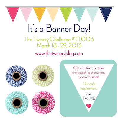 Scrapping Mommy: It's A Banner Day with The Twinery
