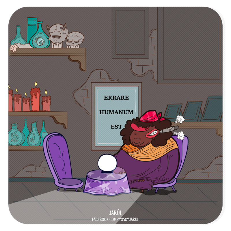 Humor Carolo por Jarúl : Errare humanum est