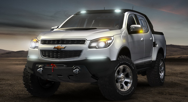 Streets Tuner: New Chevrolet Colorado Roughens Up with Double-Cab Rally ...