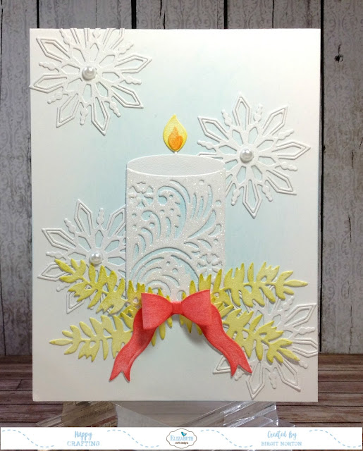 Crafting While I Wait: Christmas Candle Light