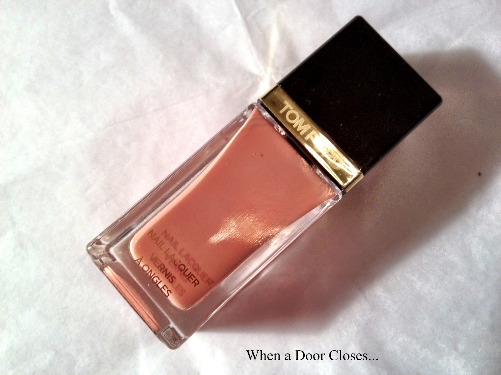 When a Door Closes...: Tom Ford Nail Polish, "Mink Brule"