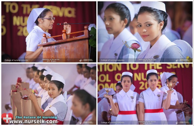 Capping Ceremony Nurses Training School Colombo | Nurselk.com