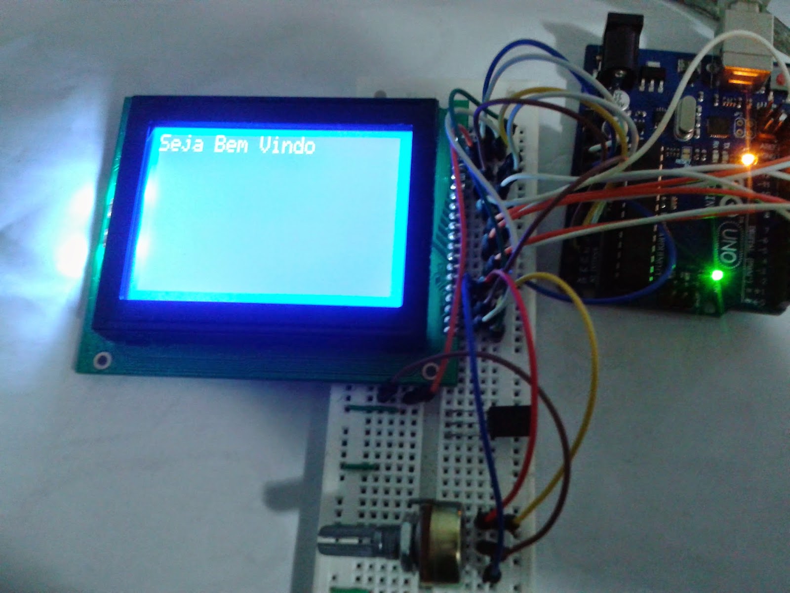 Microcontroladores: Arduino: GLCD 128x64