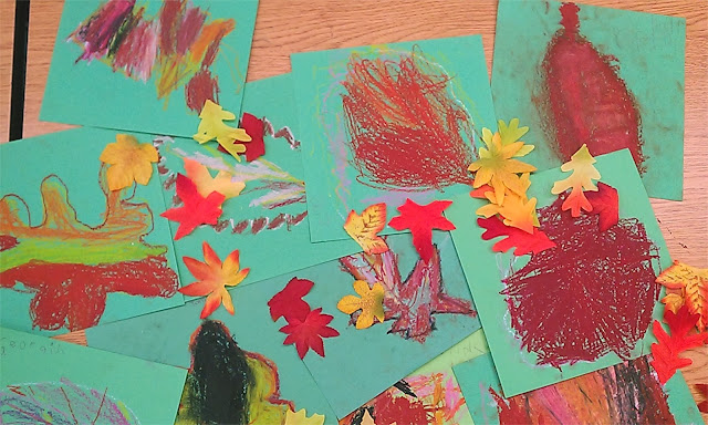 The David Lubin Art Studio: The Leaves are Falling