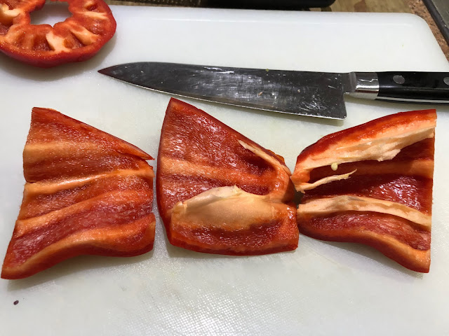 romantic home: How to Slice or Dice a Capsicum the No Waste Way