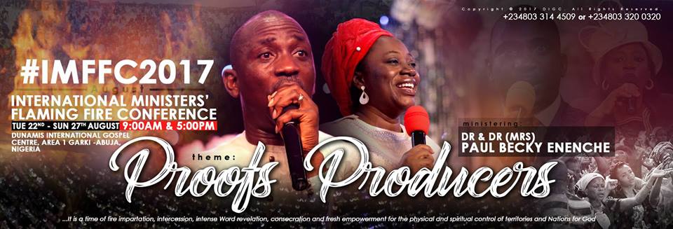 Dunamis’ International Ministers’ Flaming Fire Conference begins ...