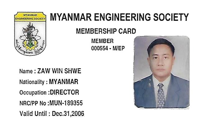 Zaw Win Shwe | Senior Electrical Engineer | 30 Years Experience in ...