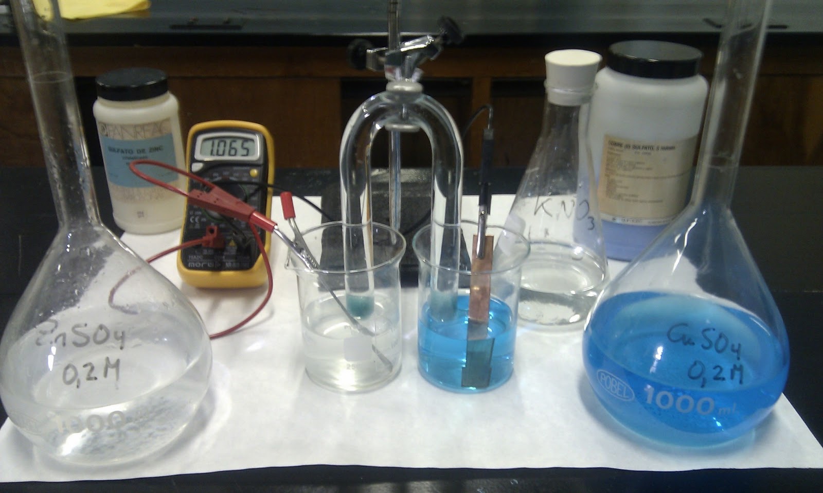 EL FÍSICO LOCO: Construcción de una pila Daniell