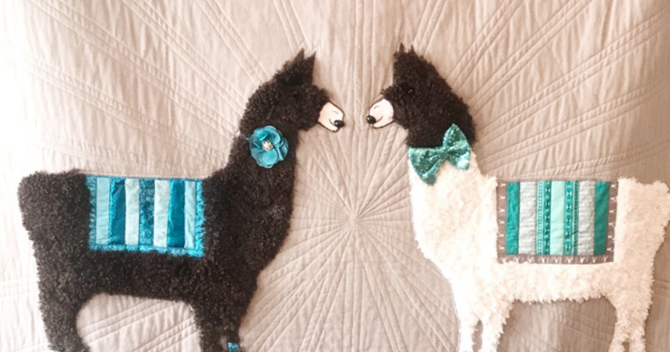 Llama Llama No Problama - Llama Lap Quilt - Sew With Sparkles ...