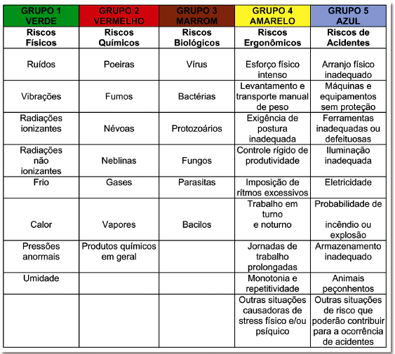 Manual do Trabalho Seguro: Riscos Ambientais no Trabalho