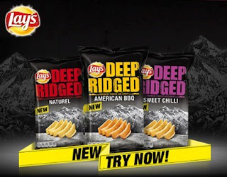 The Chip Report: Gotta Get At This: Lay's Belgium & Netherlands Deep Ridged