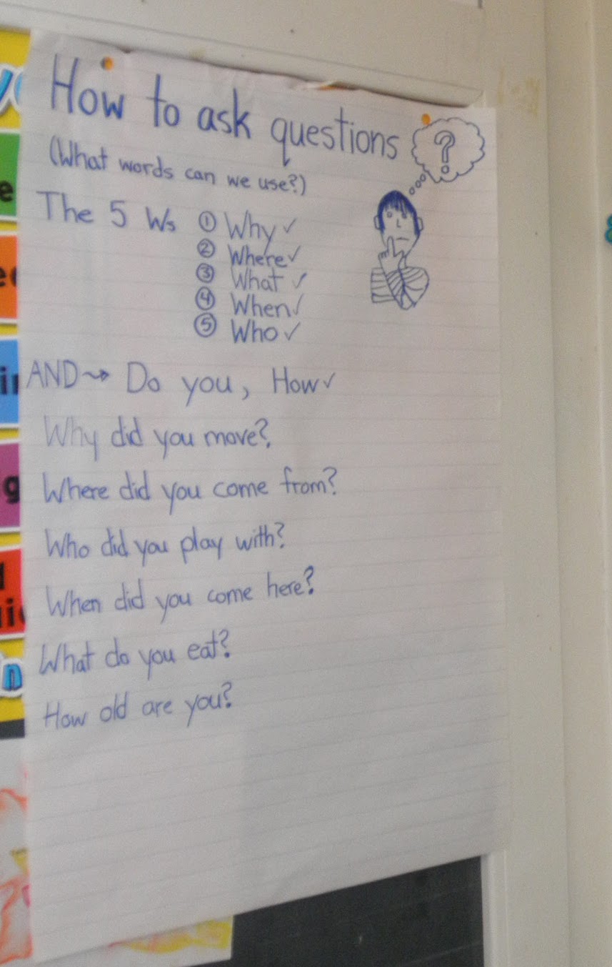 Literacy - Questioning Strategies - Grade 1