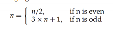 UCM Assignments: A. Collatz conjecture The Collatz conjecture concerns ...