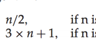 UCM Assignments: A. Collatz conjecture The Collatz conjecture concerns ...