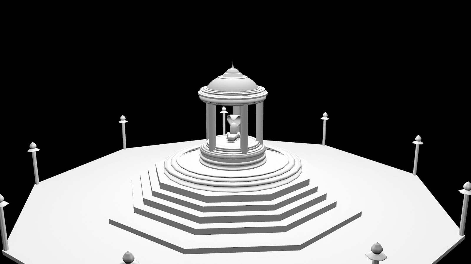 Mukesh vishwakarma.......: the shiva temple.... 3d model.. made by me ...