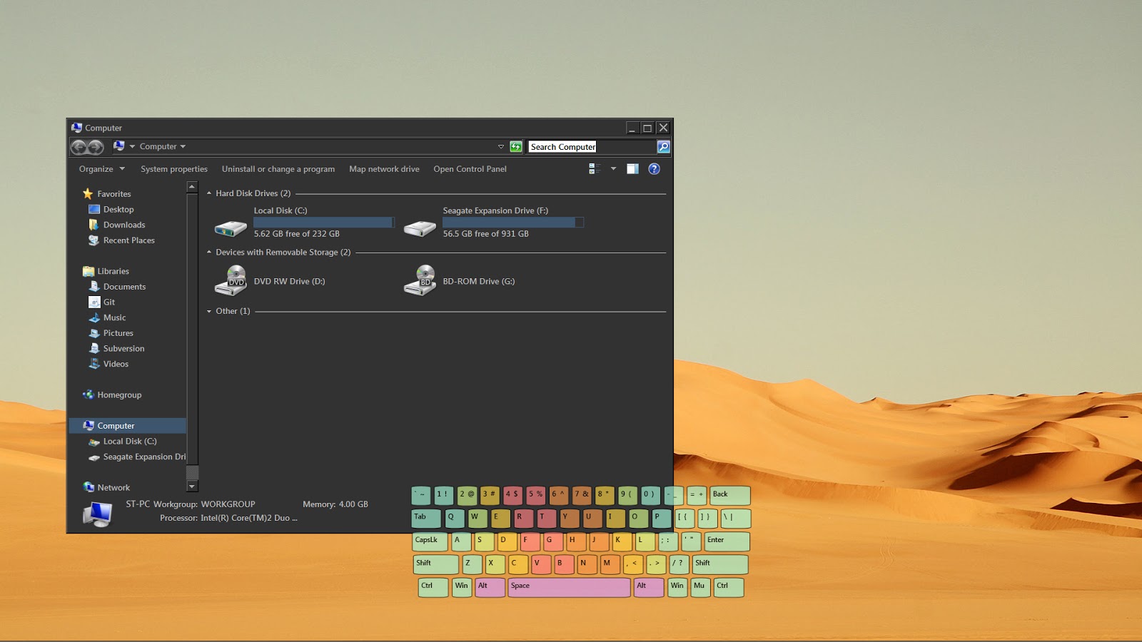 Manu Tyagi: ColeType 1.0.3 - Keyboard Overlay for Learning Touch Typing