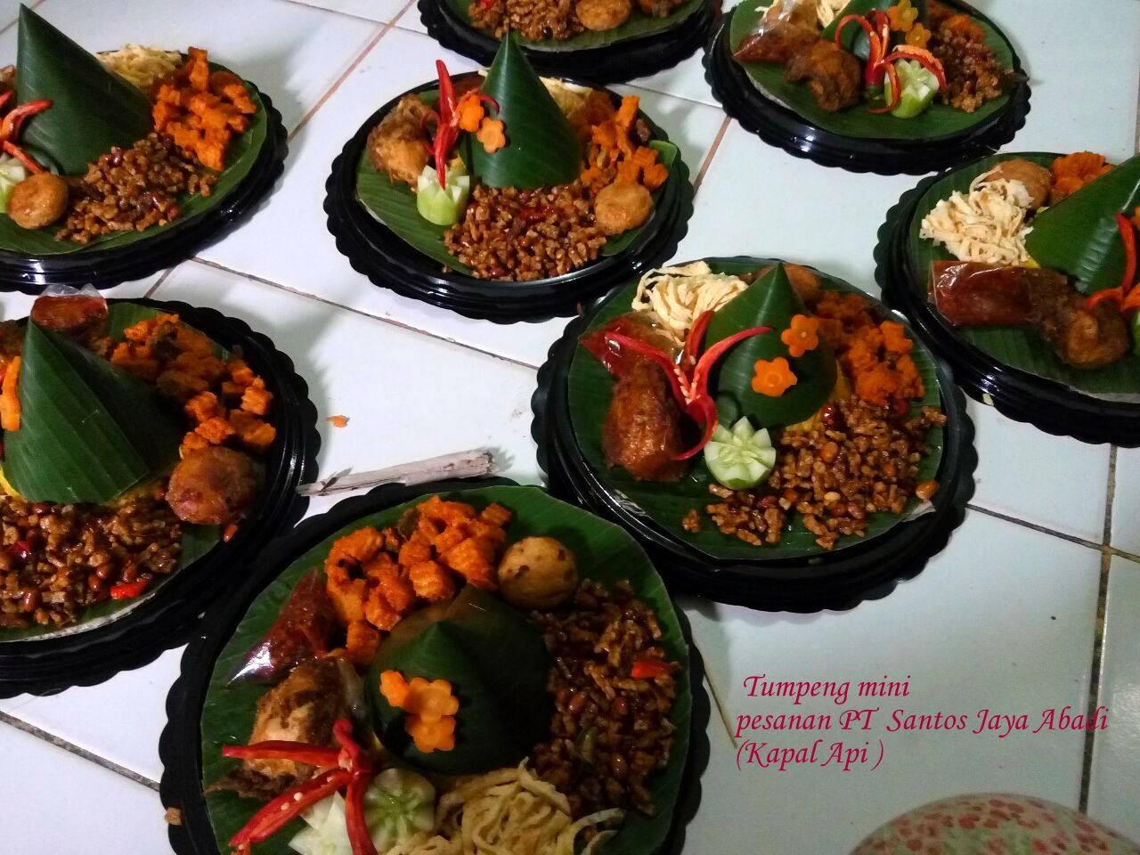 Waktukoe wedding, tumpeng,catering Karawang: Tumpeng Mini