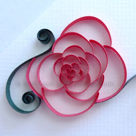 Welcome to Paper Zen ~ Cecelia Louie: Cut-Coil Quilling for Rounded Flowers