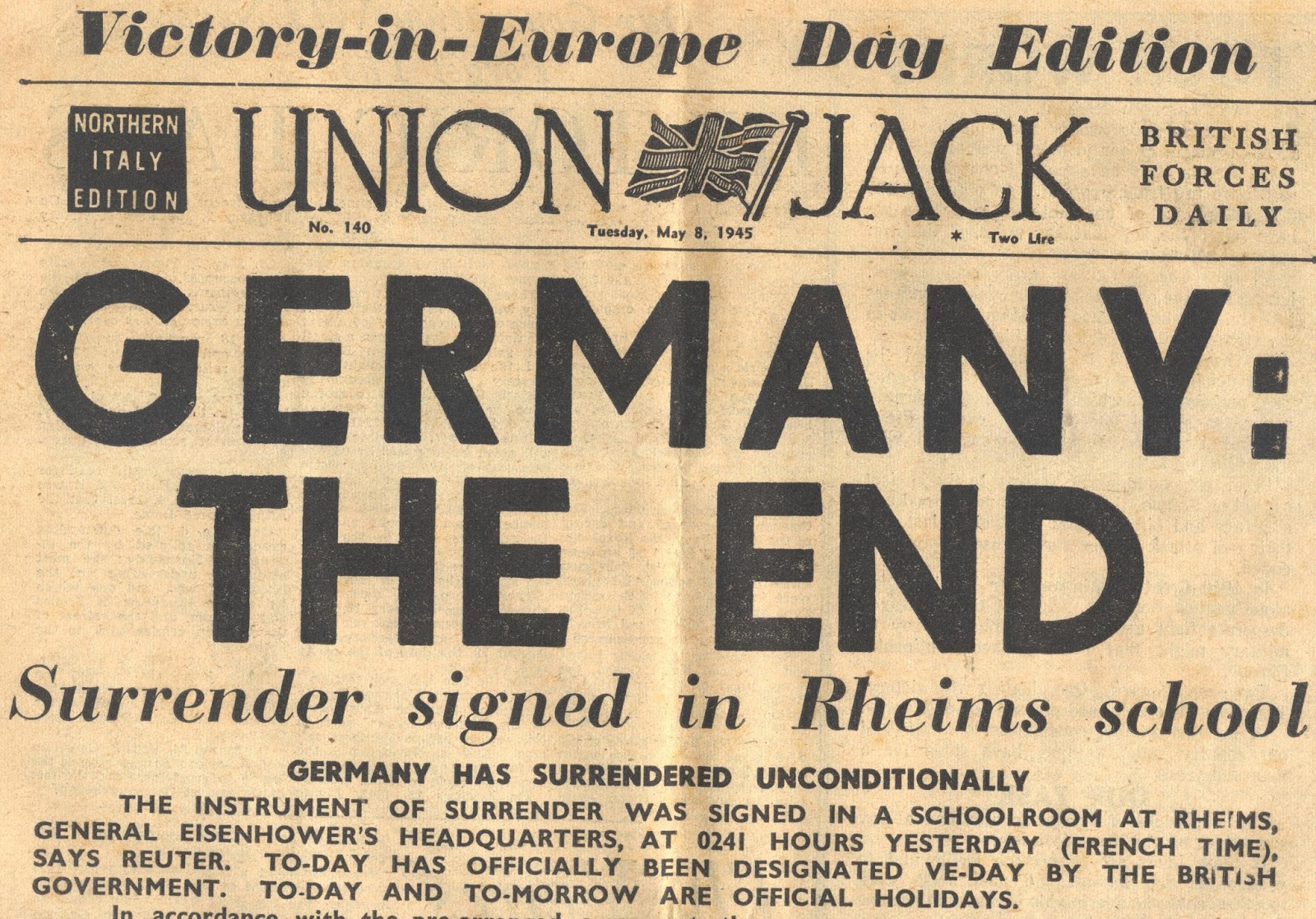 Sergeant ACK-ACK: End of WW2