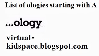 list of ologies starting with A