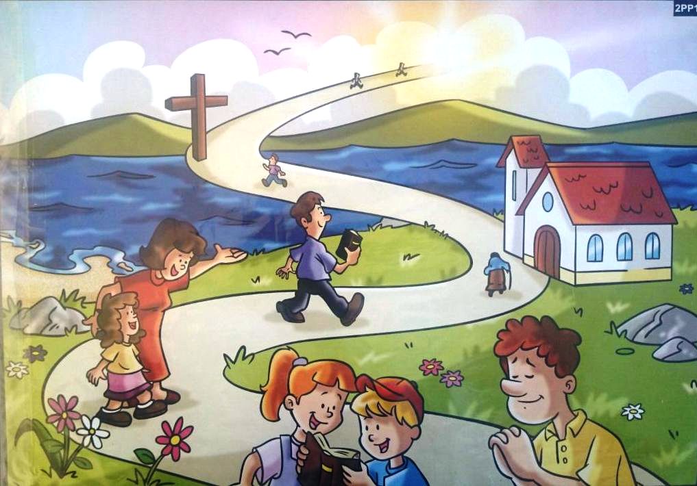 Missionária Rosangela Feitosa: Lição Infantil: Os dois Caminhos